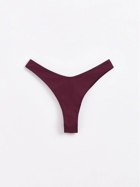 ᐅ Купить Трусы "бразилиана" с V-образной линией талии Classic Basic LBR 1748 в Москве цвет black ...